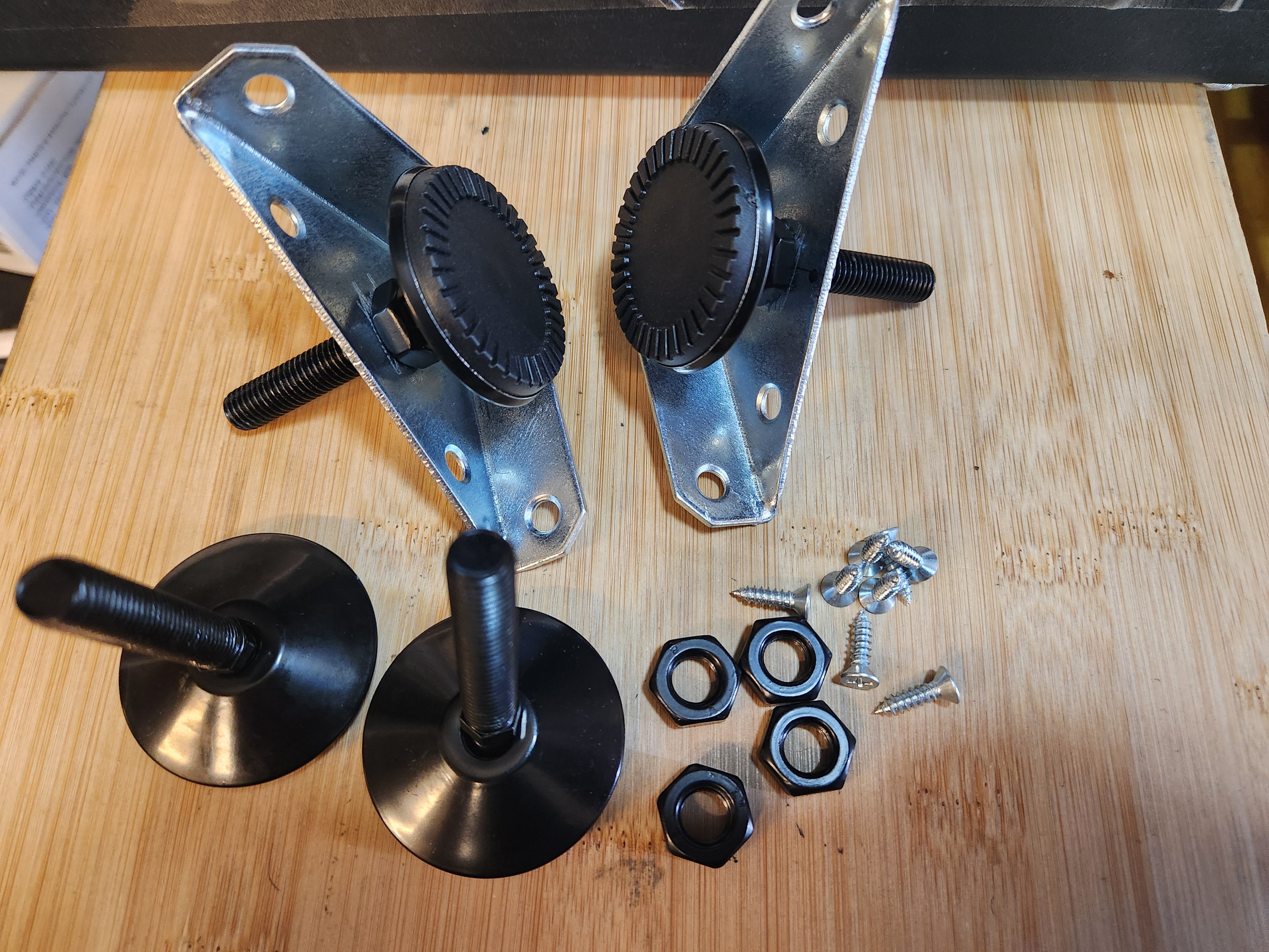 CORNHOLE BOARD LEVELERS - LEVELING LEGS FOR CORNHOLE BOARDS – Wayne's ...